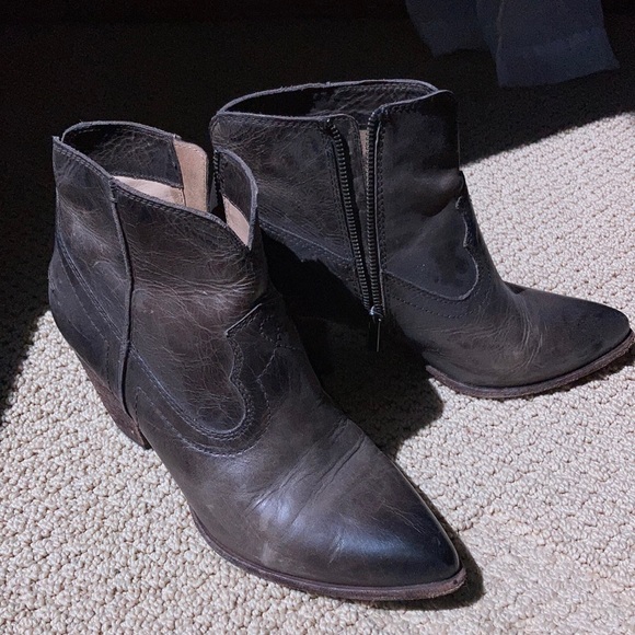 Frye | Shoes | Fry Booties Size 95m With 3 Heel | Poshmark
